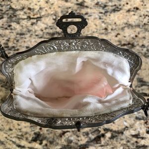 Bags | 192s Red White Candystripe Beaded Flapper Purse | Poshmark